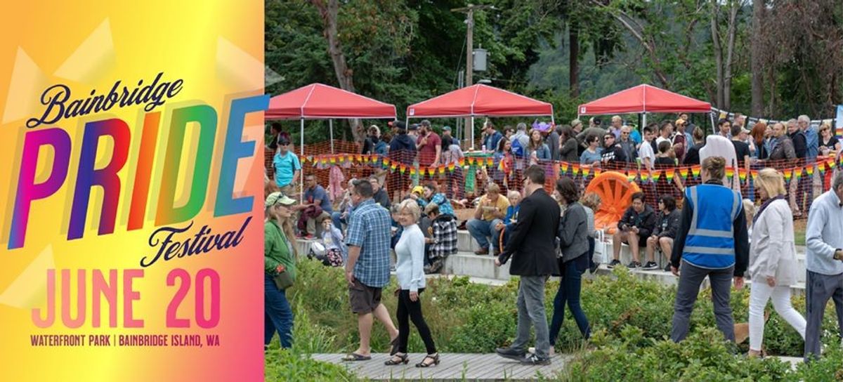 Bainbridge Pride Festival 2020 at Waterfront Park in Bainbridge Island ...