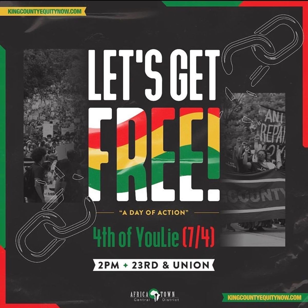 Let's Get Free! A Day of Action at 23rd & Union in Seattle, WA ...