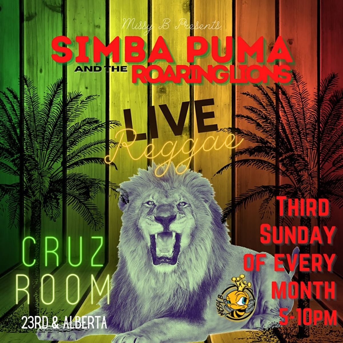 Simba Puma & The Roaring Lions at Cruzroom in Portland, OR - Every ...