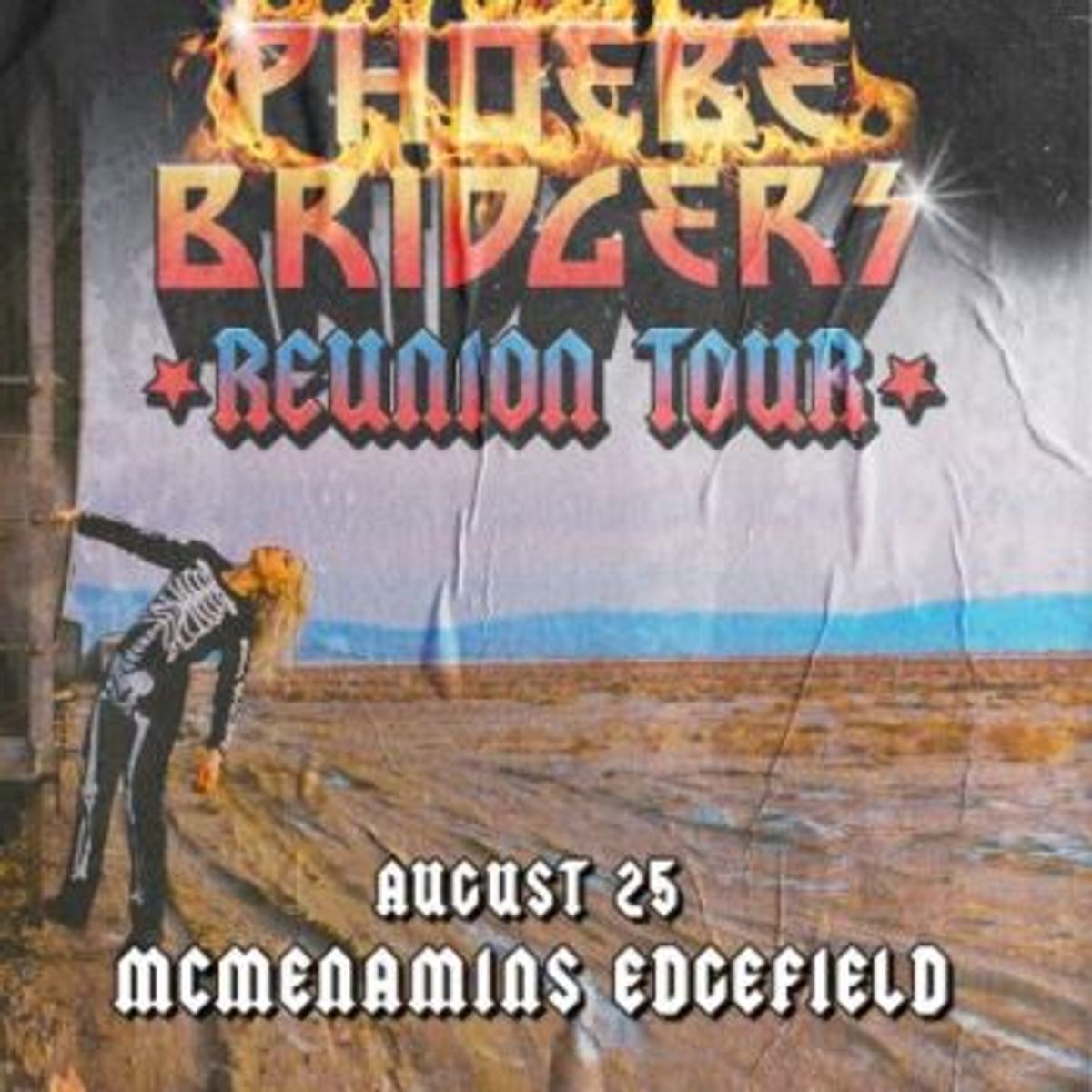 Phoebe Bridgers: Reunion Tour at McMenamins Edgefield in Troutdale, OR - Thursday, August 25 ...