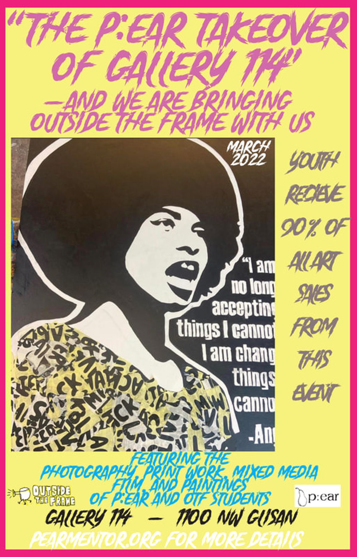 Outside the Frame and p:ear take over Gallery 114 at Gallery 114 in ...