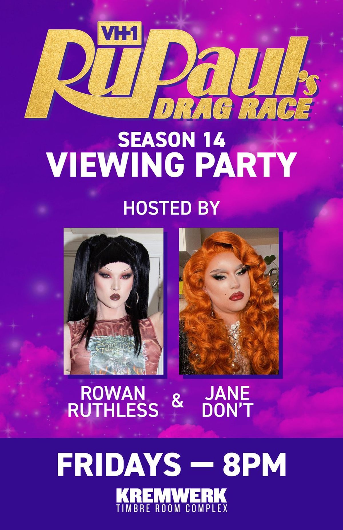 RuPaul's Drag Race Viewing Party hosted by Rowan Ruthless and Jane Don ...