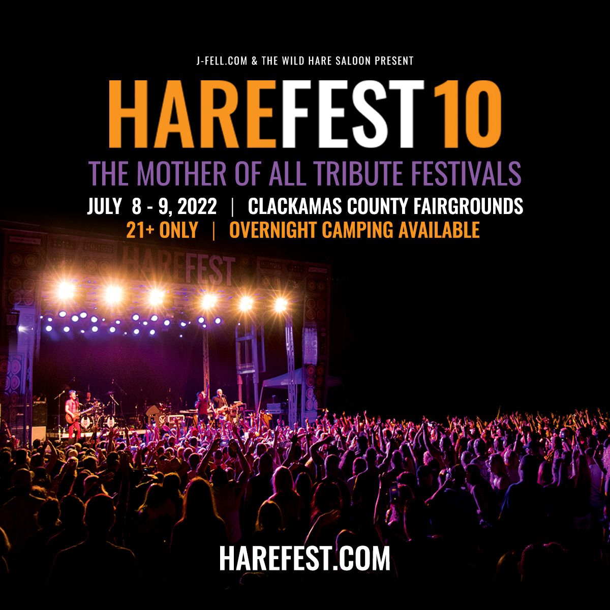 Harefest 10: The Mother Of All Tribute Festivals at Clackamas County ...