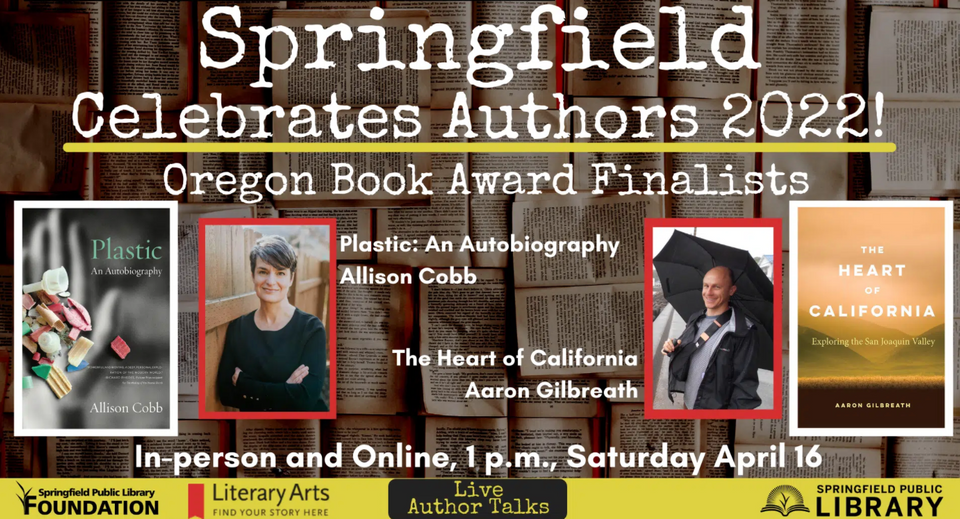 Springfield Celebrates Authors: Allison Cobb and Aaron Gilbreath at ...
