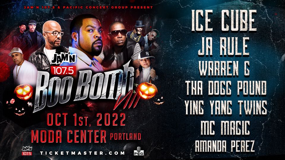 Boo Bomb VIII: Ice Cube, Ja Rule, Warren G, and More at Moda Center in ...