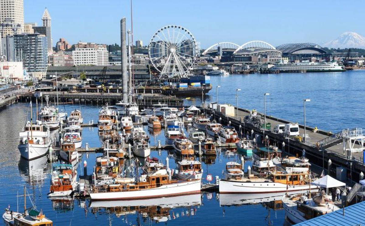 Classic Weekend at Bell Harbor Marina at Bell Harbor Marina in Seattle ...
