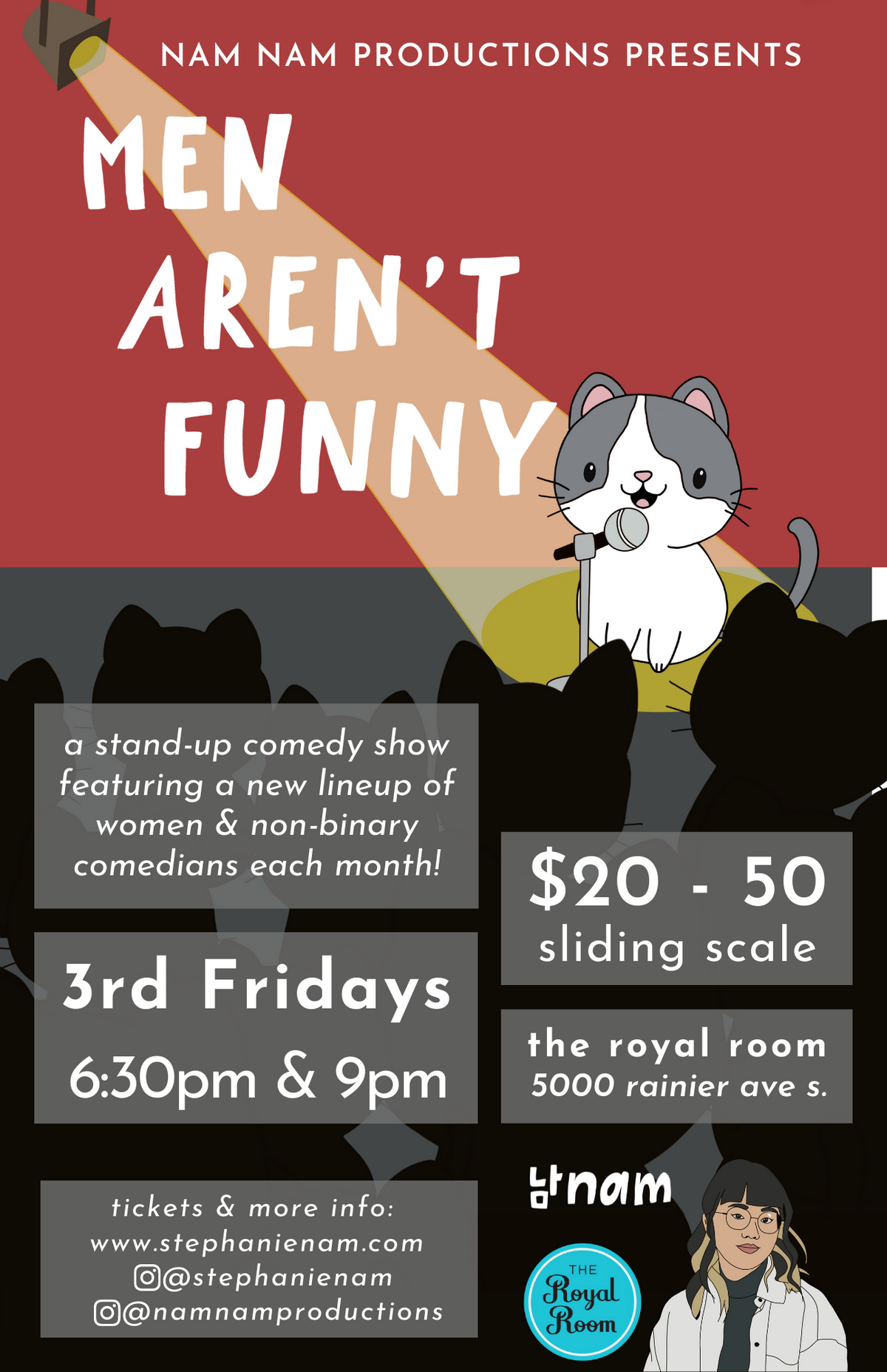 Men Aren't Funny: a women & non-binary comedy show at The Royal Room in ...