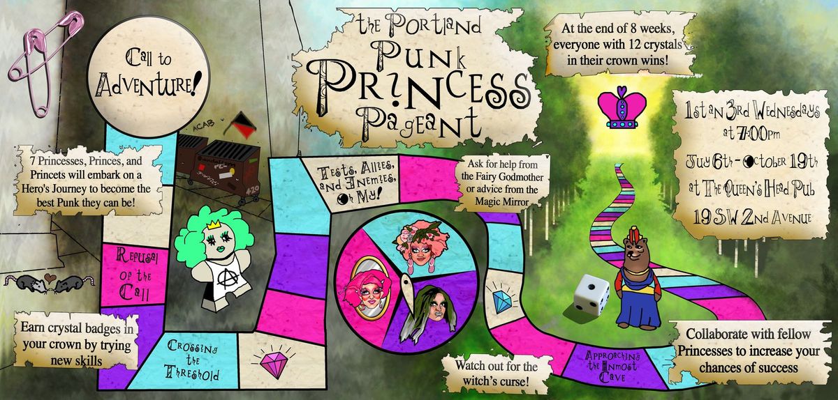 The Portland Punk Princess Pageant at pinQ in Portland, OR - Multiple ...