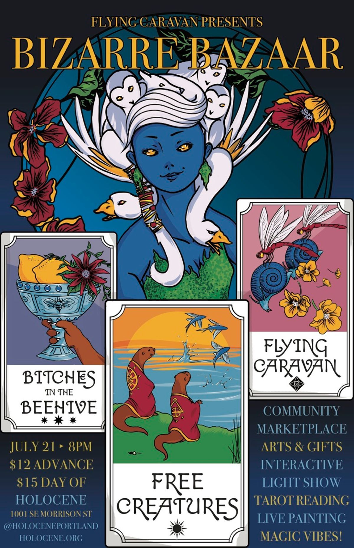 Bizarre Bazaar!: Free Creatures, Flying Caravan, and Bitches in the ...