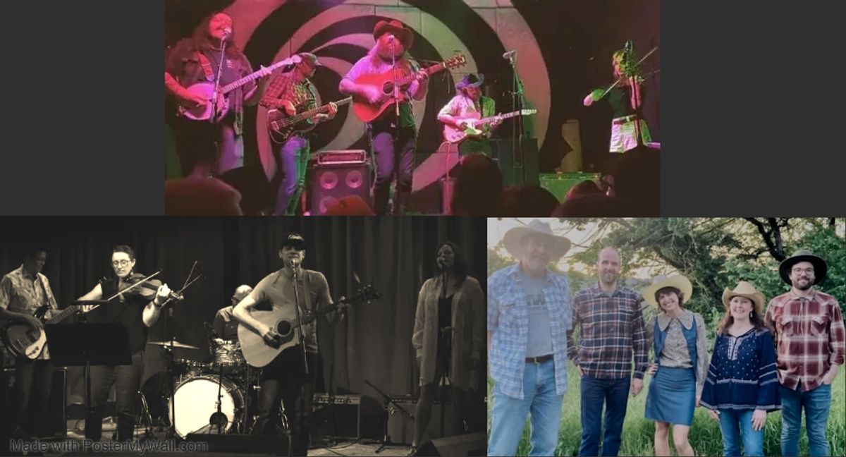 Jesco Payne and The Painkillers, The Prairie Benders, Dina Sage, and ...