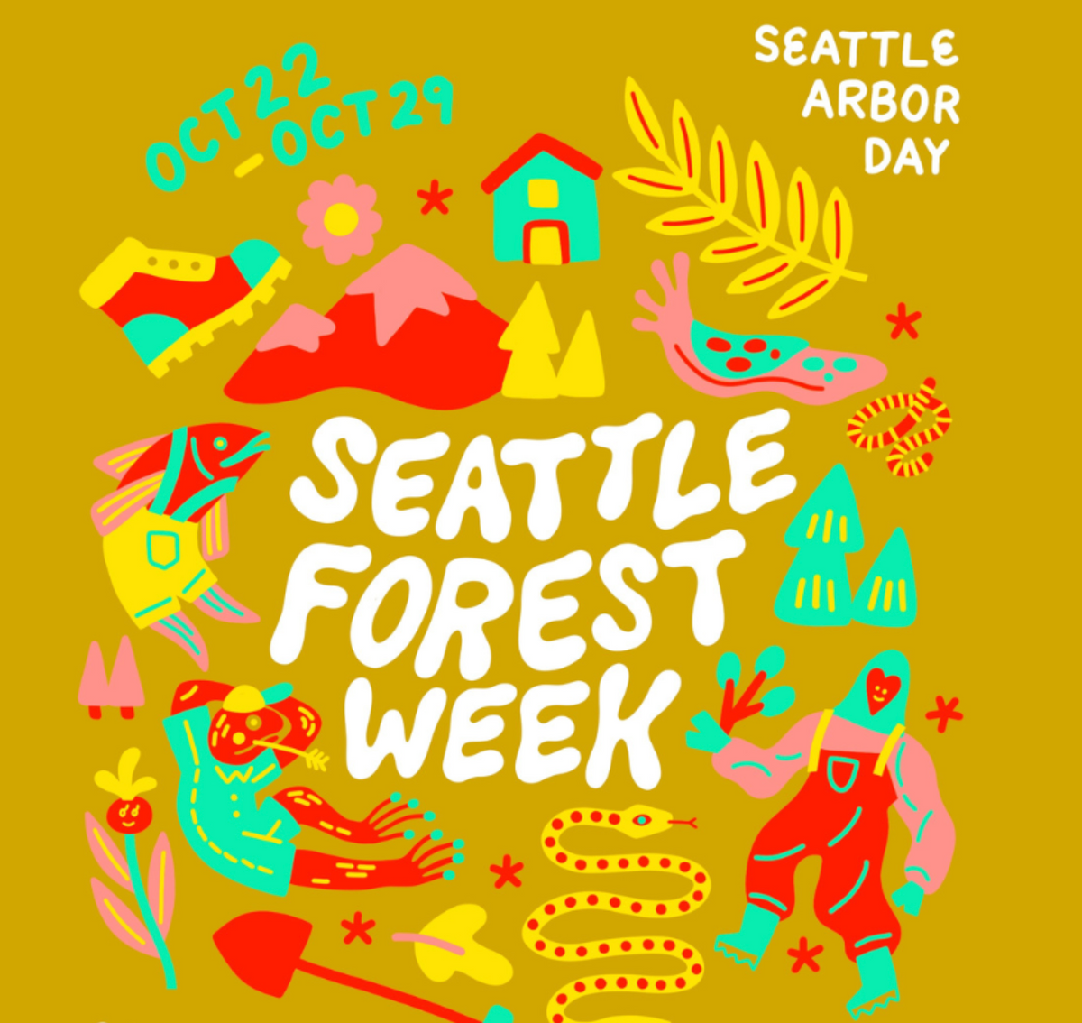 Seattle Forest Week - Every day, through October 29 - EverOut Seattle