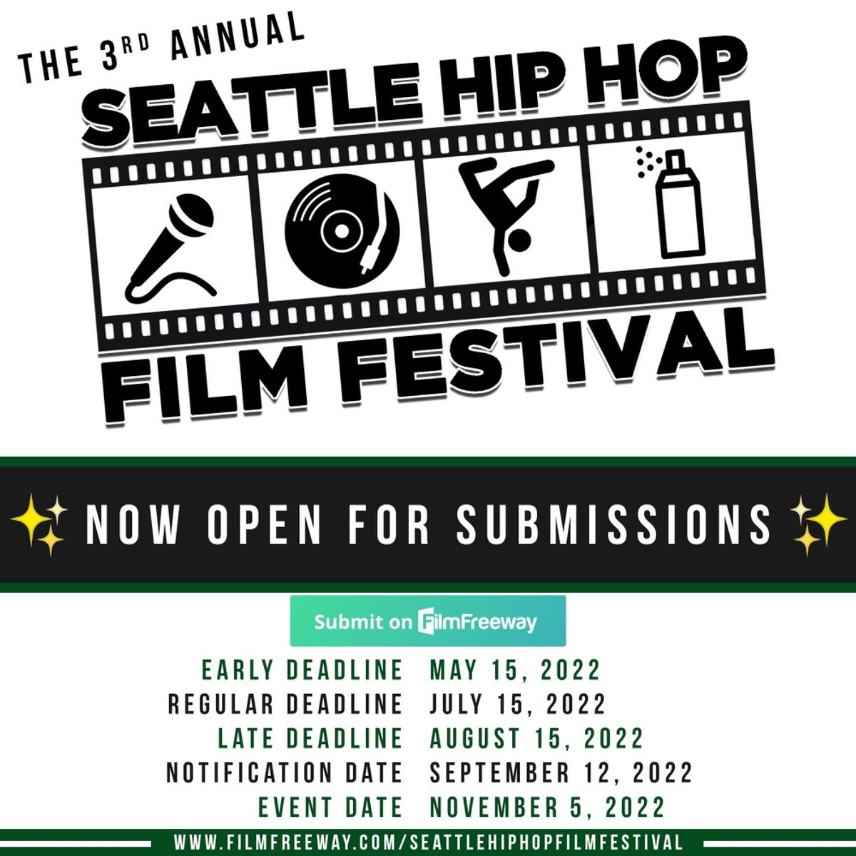 Seattle Hip-Hop Film Festival at Washington Hall in Seattle, WA ...