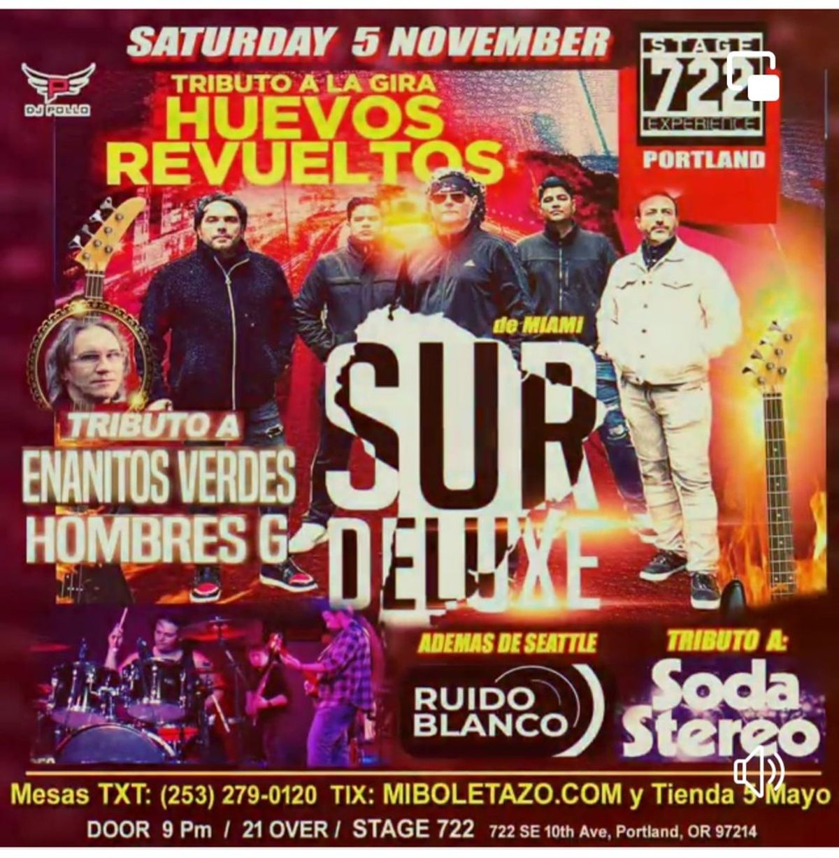 A Tribute to Enanitos Verdes, Hombres, and Soda Stereo with SurDeluxe ...