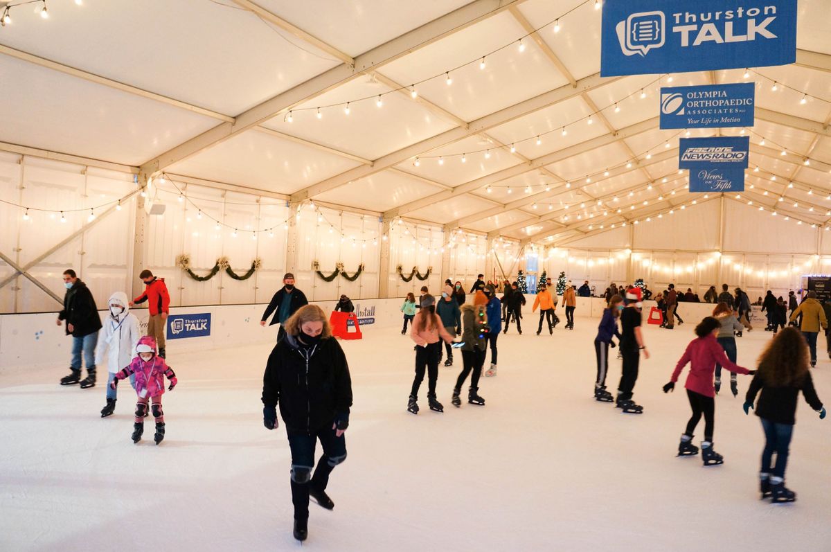 Oly on Ice at Isthmus Park in Olympia, WA - Every day, through January ...