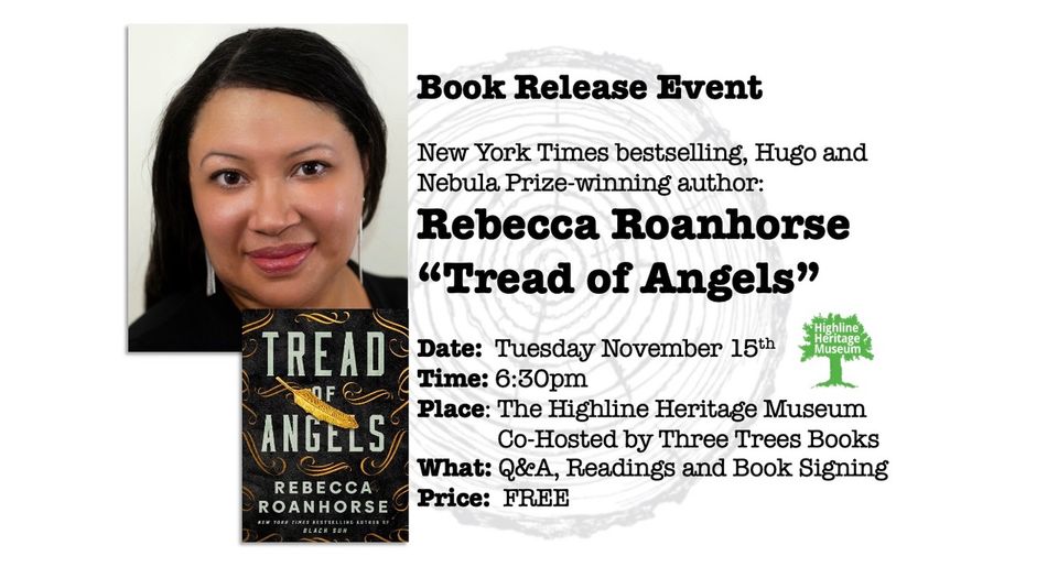 Rebecca Roanhorse Book Release Reading, Q&A and Signing Event: Tread of ...