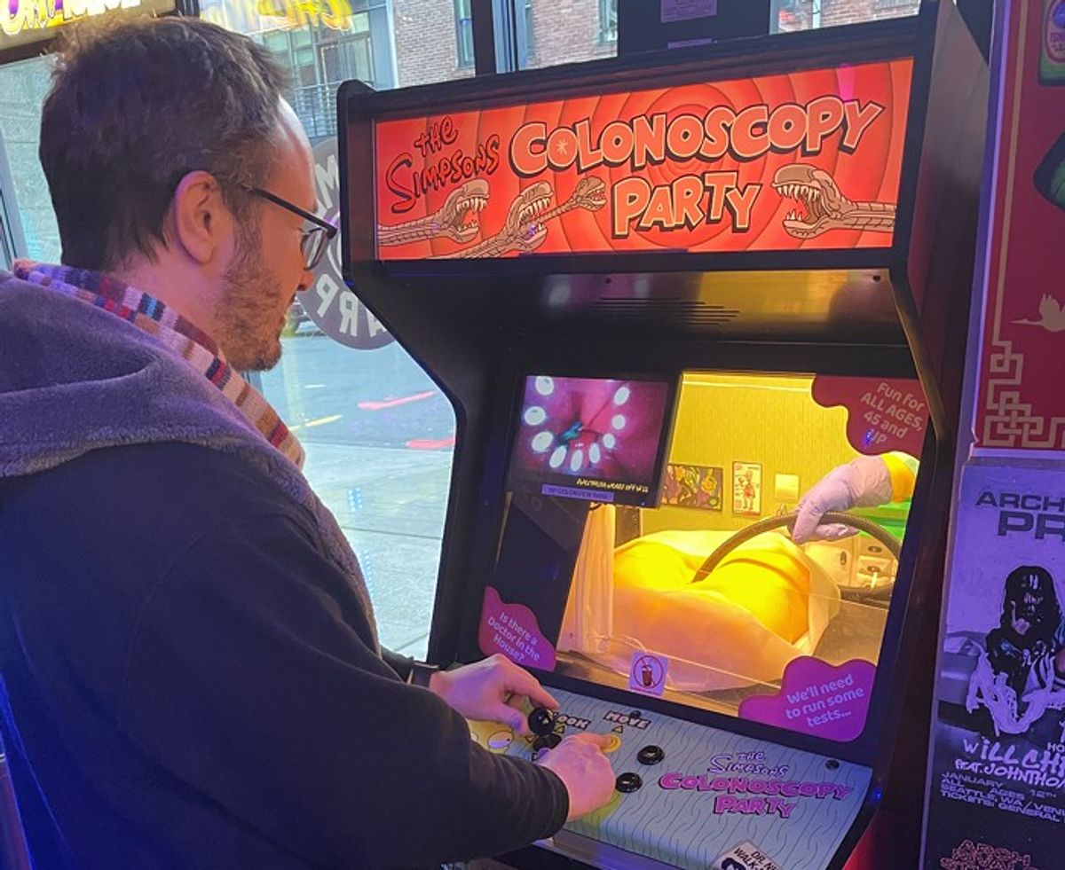 The Simpsons Colonoscopy Party at Time Warp in Seattle, WA - Monday ...