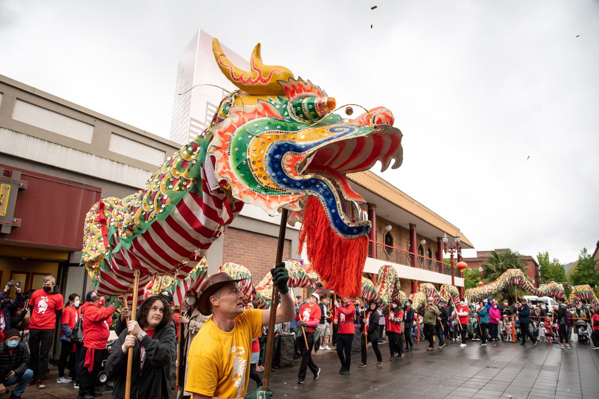 Lunar New Year Dragon Dance Parade and Celebration at Portland ...