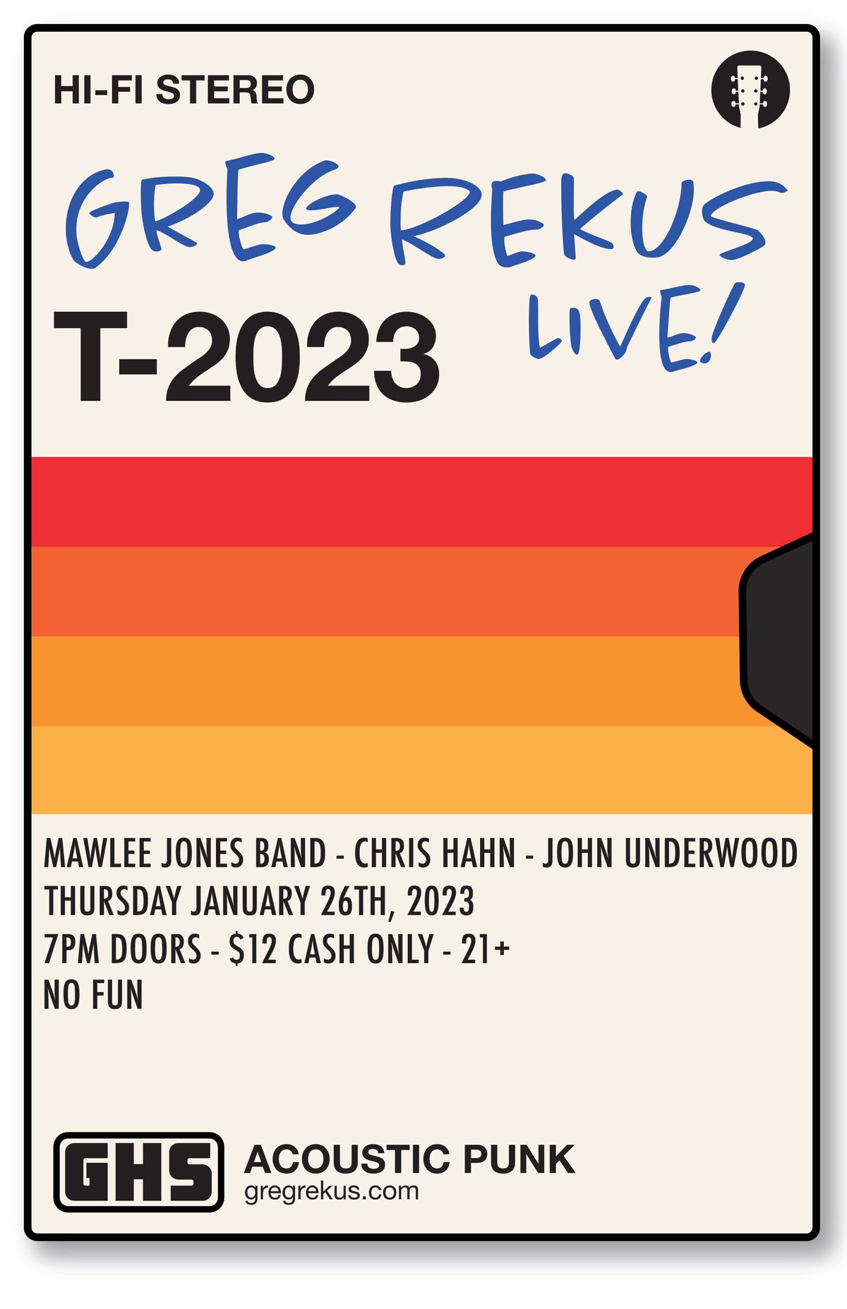 Greg Rekus, Mawlee Jones, Chris Hahn, and John Underwood at No Fun in ...