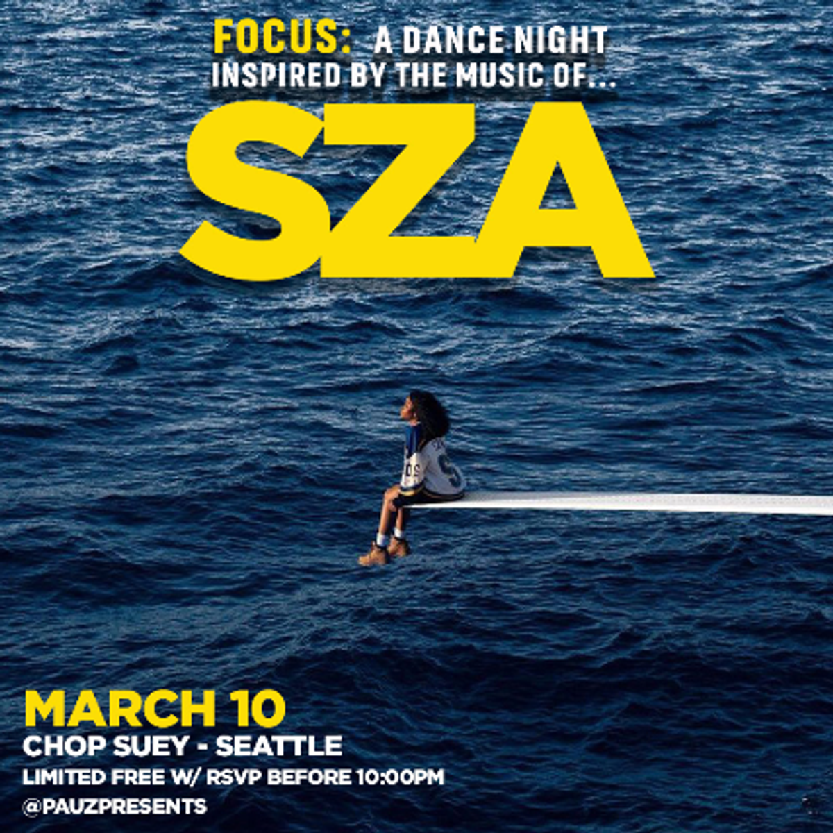 FOCUS: A Dance Night Inspired by the Music of SZA at Chop Suey in ...
