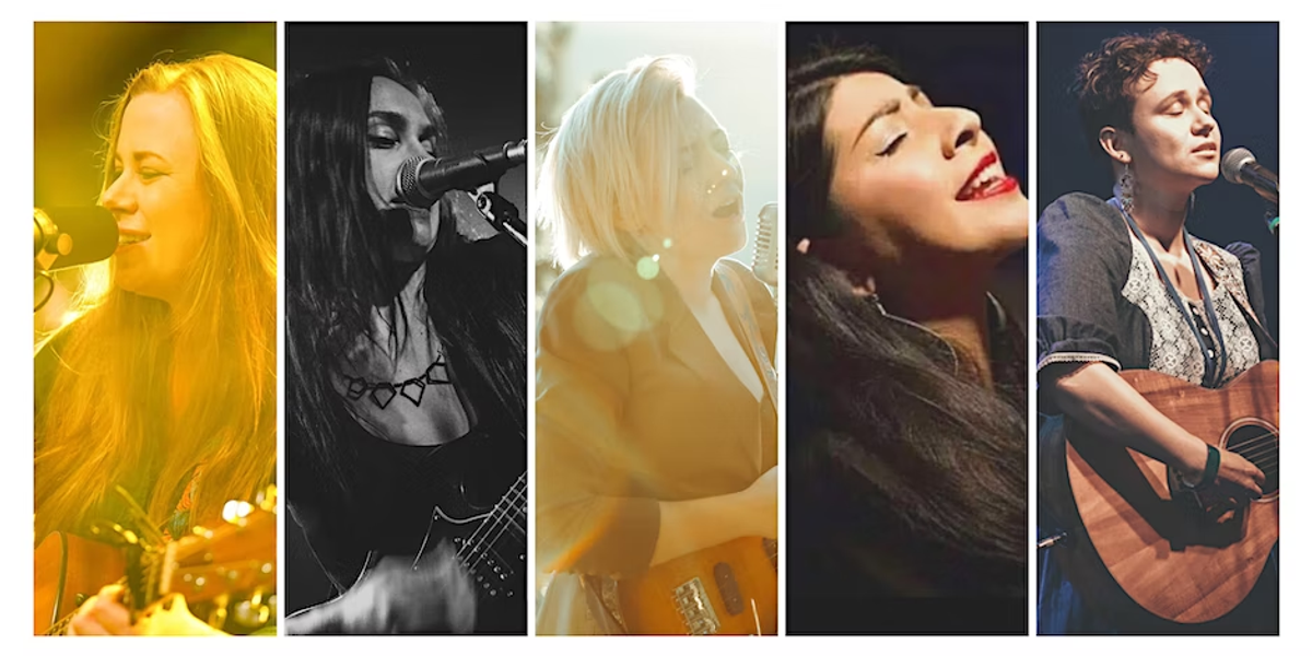 Ronnie Carrier, Vonnie Kyle, Danni Lee, Rosa Linda, and Siena Christie ...