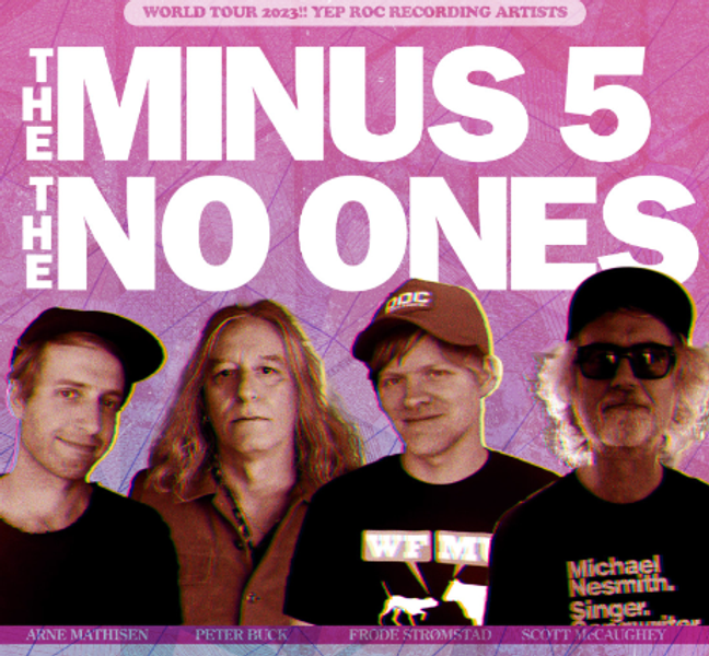 The Minus 5 with The No Ones with special guest Elf Power at Tractor ...