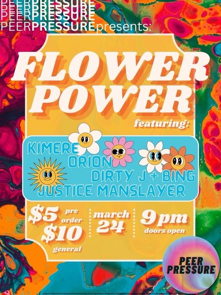 Flower Power Dance Party at Orient Express in Seattle, WA - Friday ...
