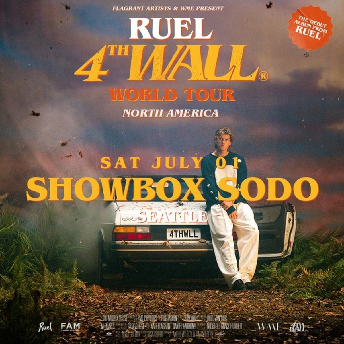 Ruel: 4th Wall World Tour at Showbox SoDo in Seattle, WA - Saturday ...