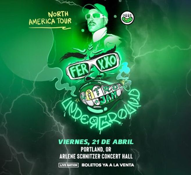 Feid: Ferxxo Nitro Jam Underground Tour at Arlene Schnitzer Concert ...