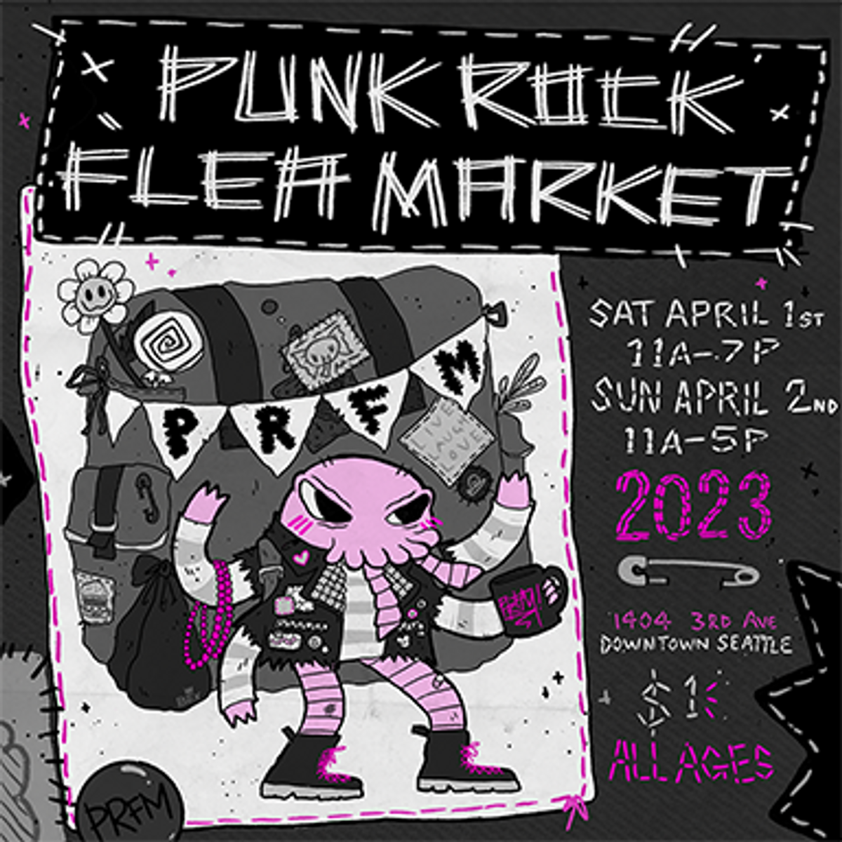 Punk Rock Flea Market at Nii Modo in Seattle, WA - Multiple dates ...