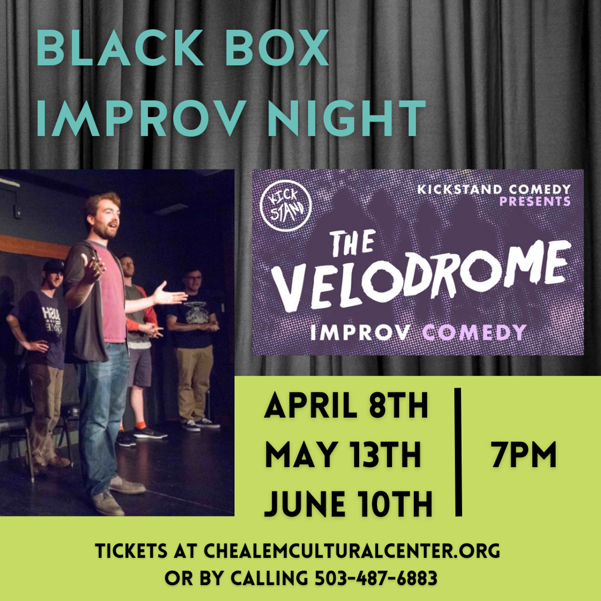 Black Box Improv with Kickstand Comedy at Chehalem Cultural Center in ...