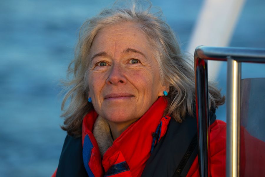 Hanne Strager with David Niewert at Elliott Bay Book Company in Seattle ...