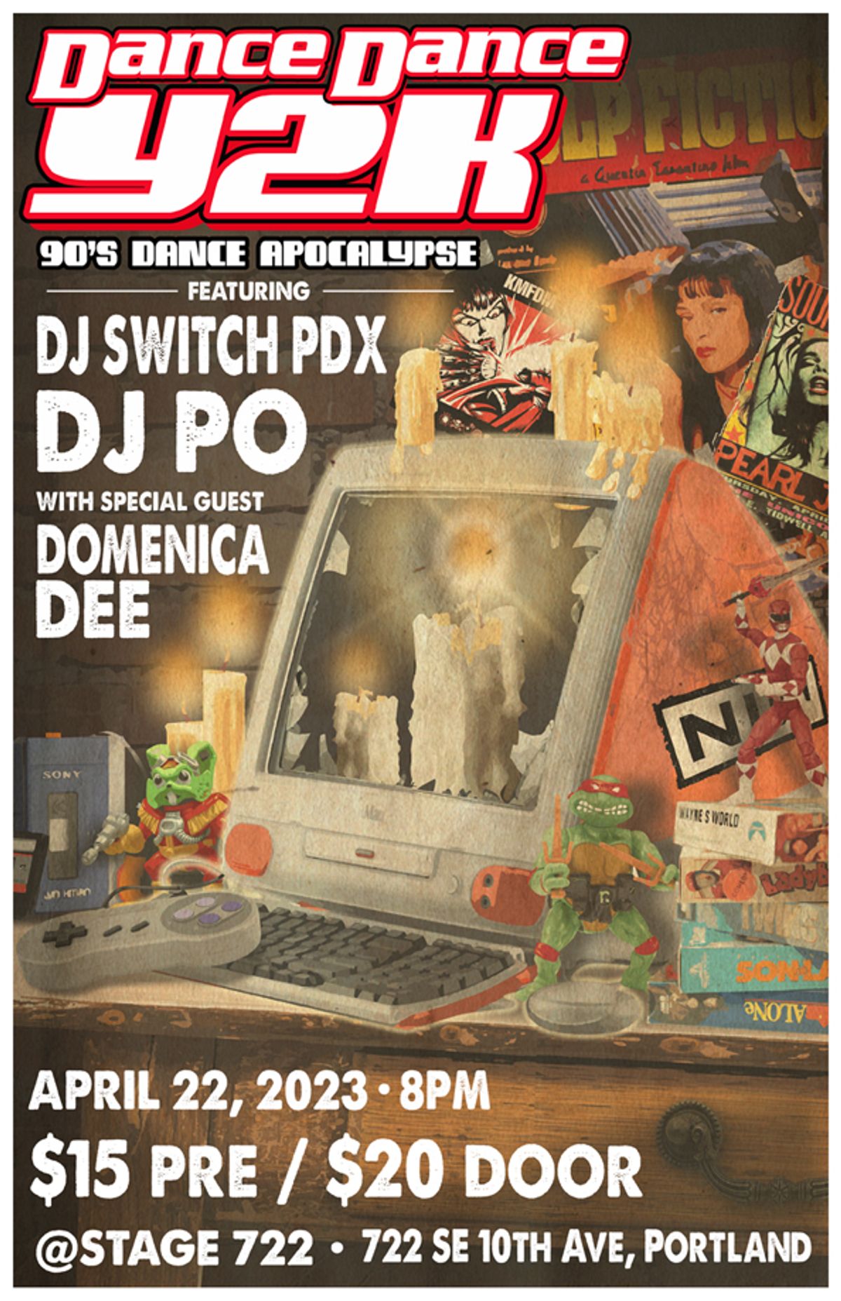 Dance Dance Y2K: A 90's Dance Apocalypse at Stage 722 in Portland ...