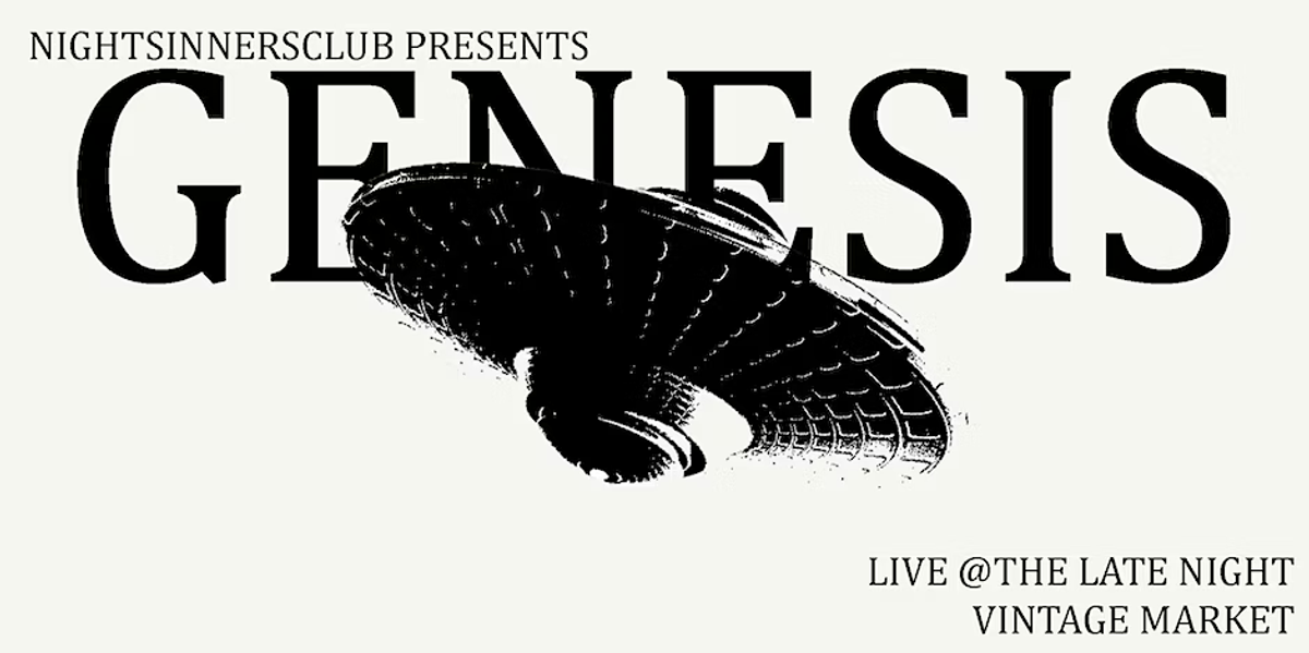 Genesis at Late Night Vintage Market in Seattle, WA - Friday, April 28 ...