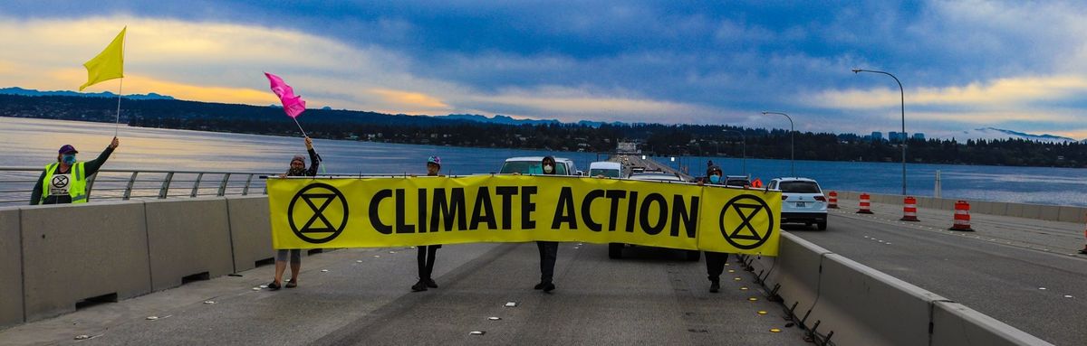 XR Seattle Spring Rebellion Kickoff Rally at Ruby Chow Park in Seattle ...