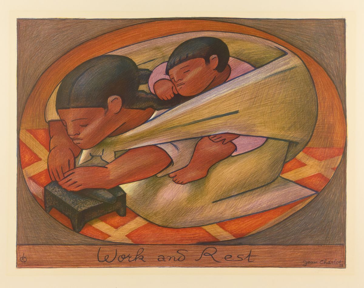 Jean Charlot: Champion of the Everyday at Davidson Galleries in Seattle ...