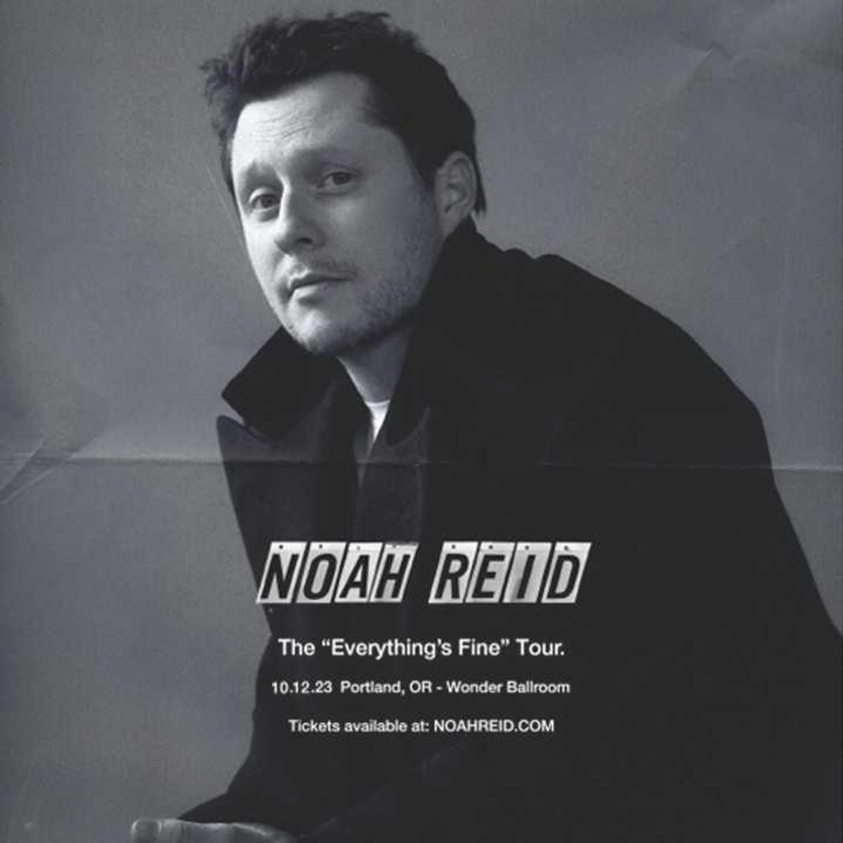 Noah Reid at Wonder Ballroom in Portland, OR - Thursday, October 12 ...