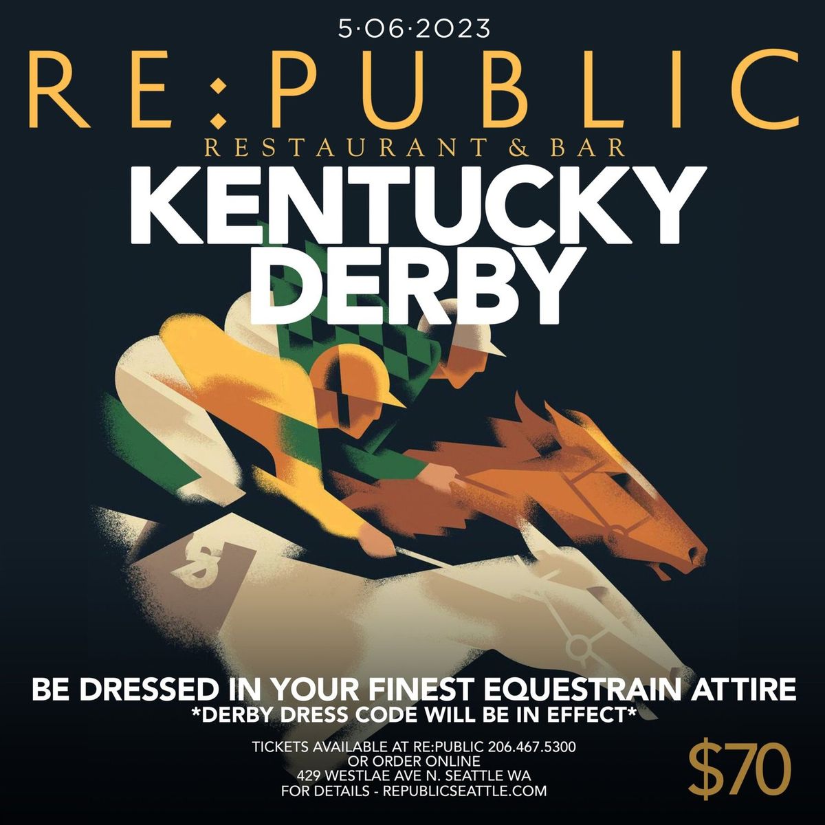 Re:Public Kentucky Derby Party at Re:Public in Seattle, WA - Saturday ...
