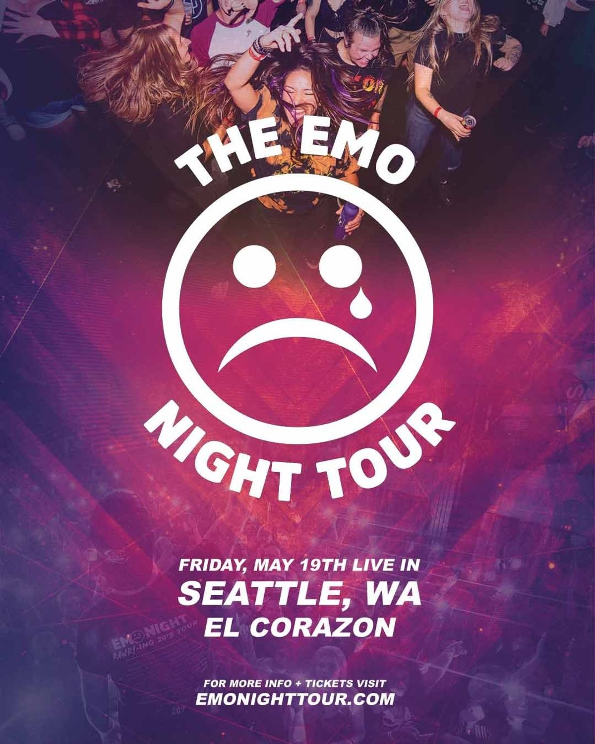 The Emo Night Tour At El Coraz n In Seattle WA Friday May 19