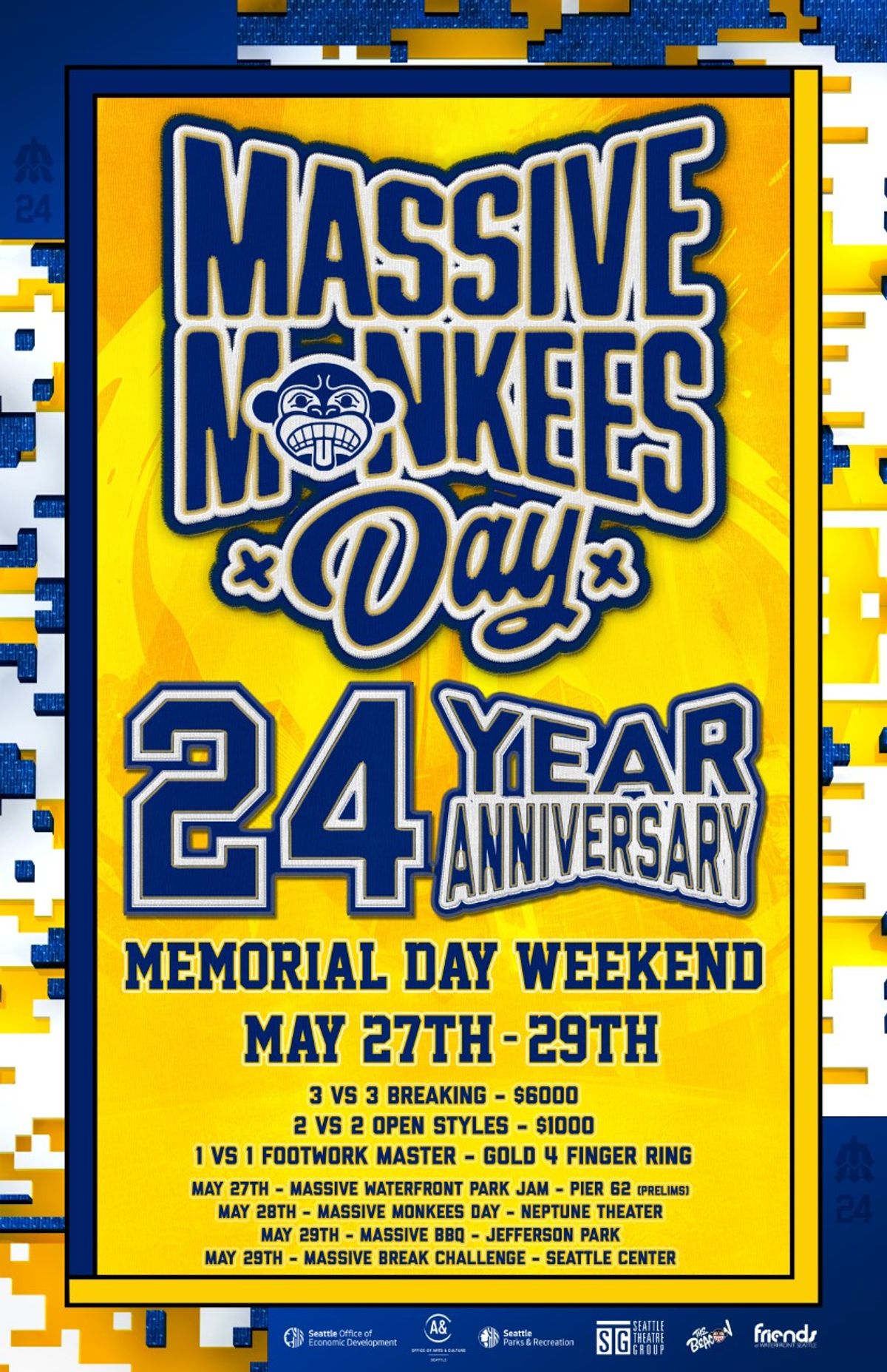 Massive Monkees Day at Pier 62 in Seattle, WA - Saturday, May 27, 2023 - EverOut Seattle