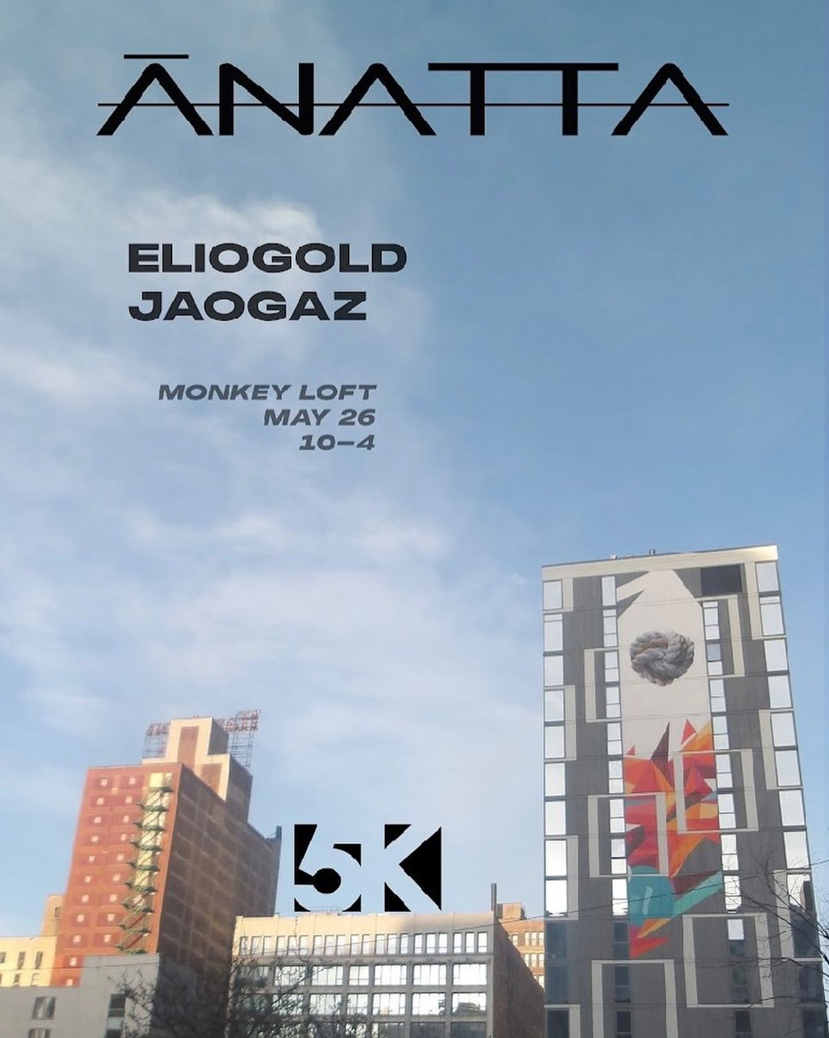 5K: Anatta, Elio Gold, and Joagaz at Monkey Loft in Seattle, WA ...