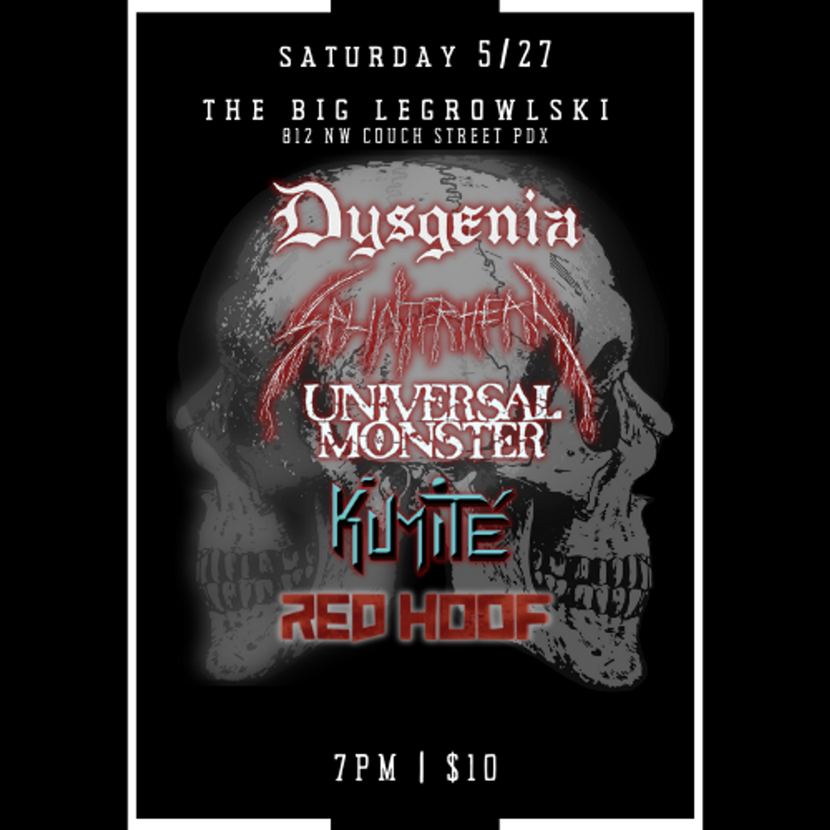 Red Hoof, Splinterhead, Universal Monster, Dysgenia, and Kumite at The ...