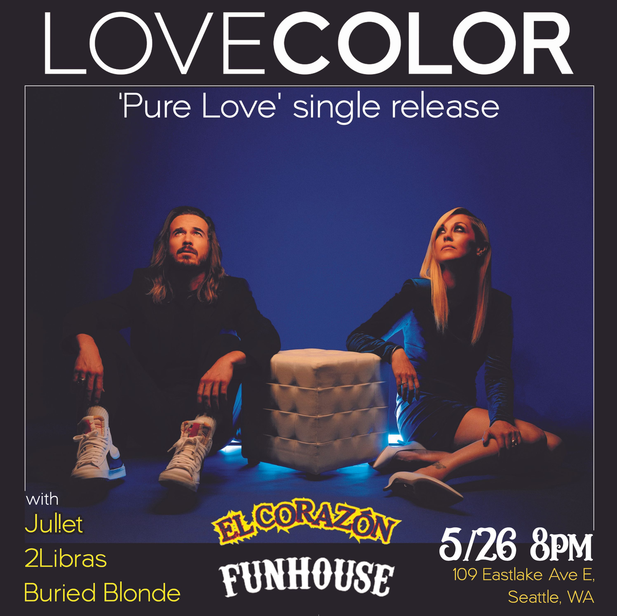 Buried Blonde LOVECOLOR 2 Libras And Jul et At The Funhouse In