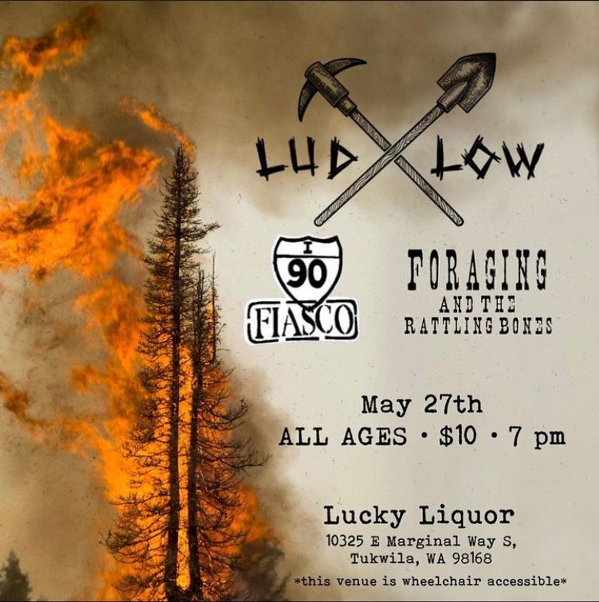 Heart-Smashers, Middle Finger Drive, and The Trades at Lucky Liquor in ...