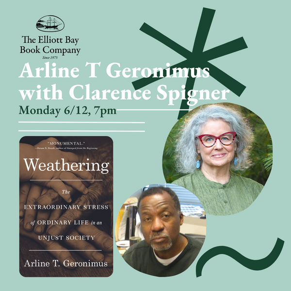 Arline Geronimus with Clarence Spigner at Elliott Bay Book Company in ...