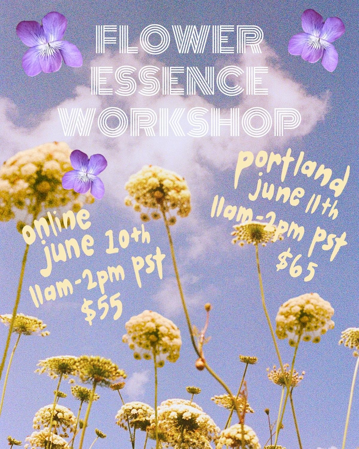 Flower Essence Workshop at Plants + Pleasure Apothecary in Portland, OR ...