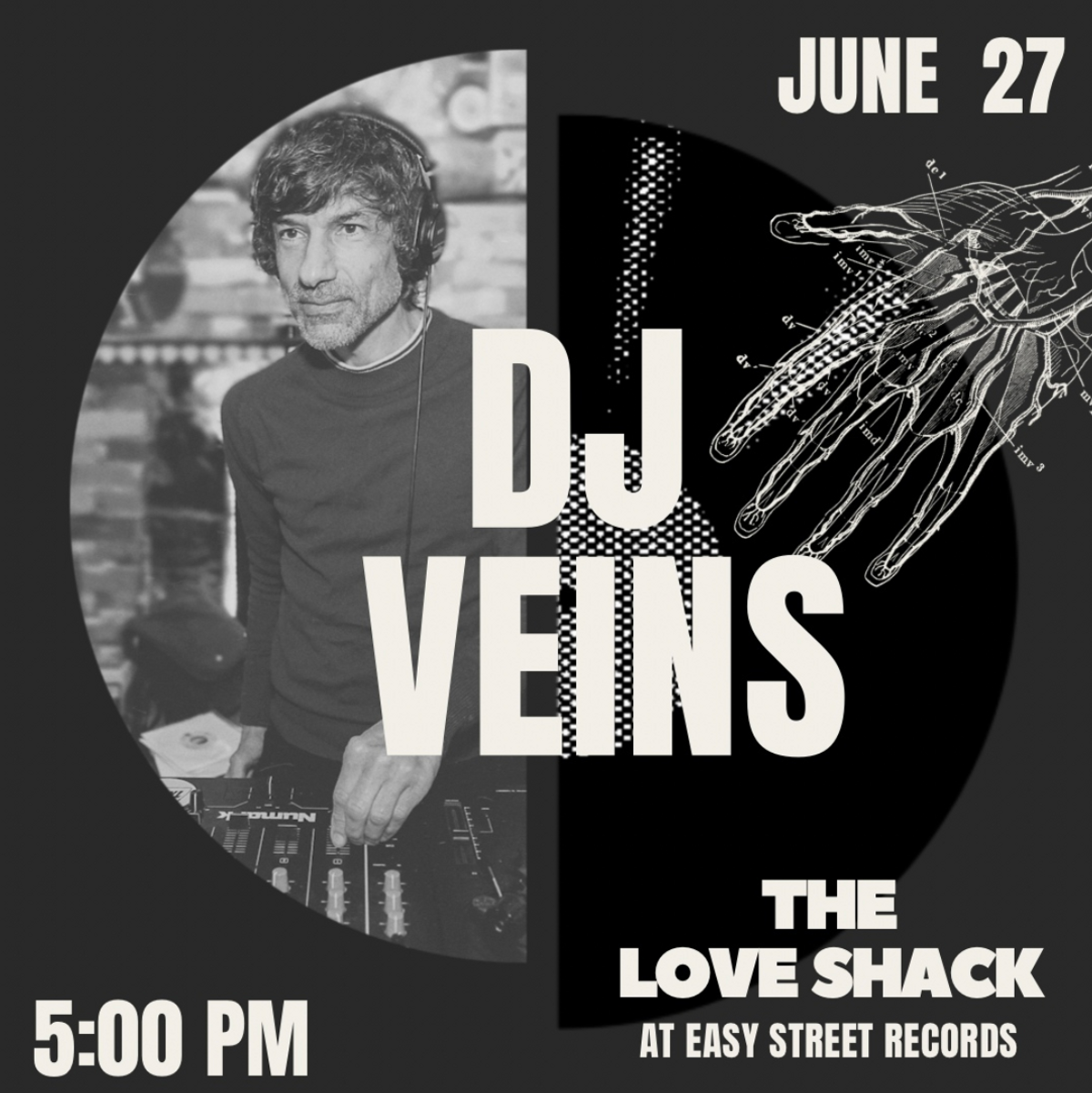 The Love Shack: DJ Veins at Easy Street Records in Seattle, Washington ...