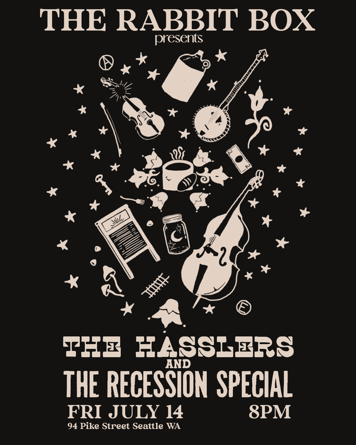 The Hasslers with The Recession Special at The Rabbit Box Theatre in ...