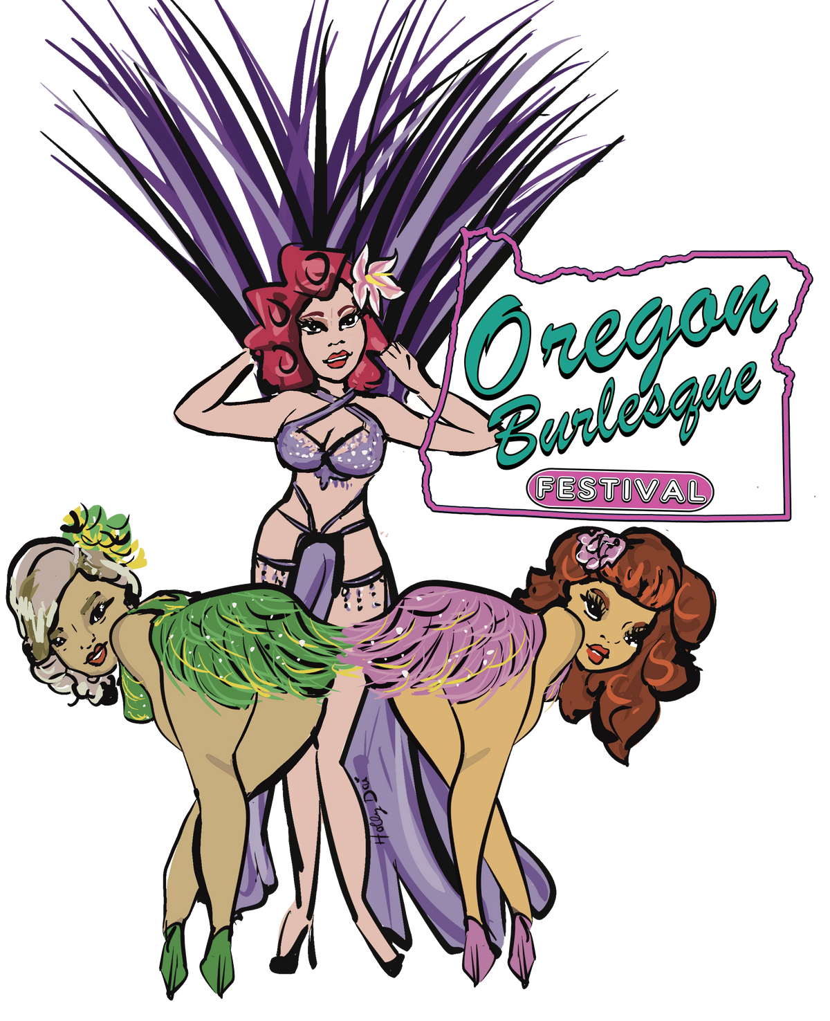 The Oregon Burlesque Festival at Alberta Rose Theatre in Portland, OR ...