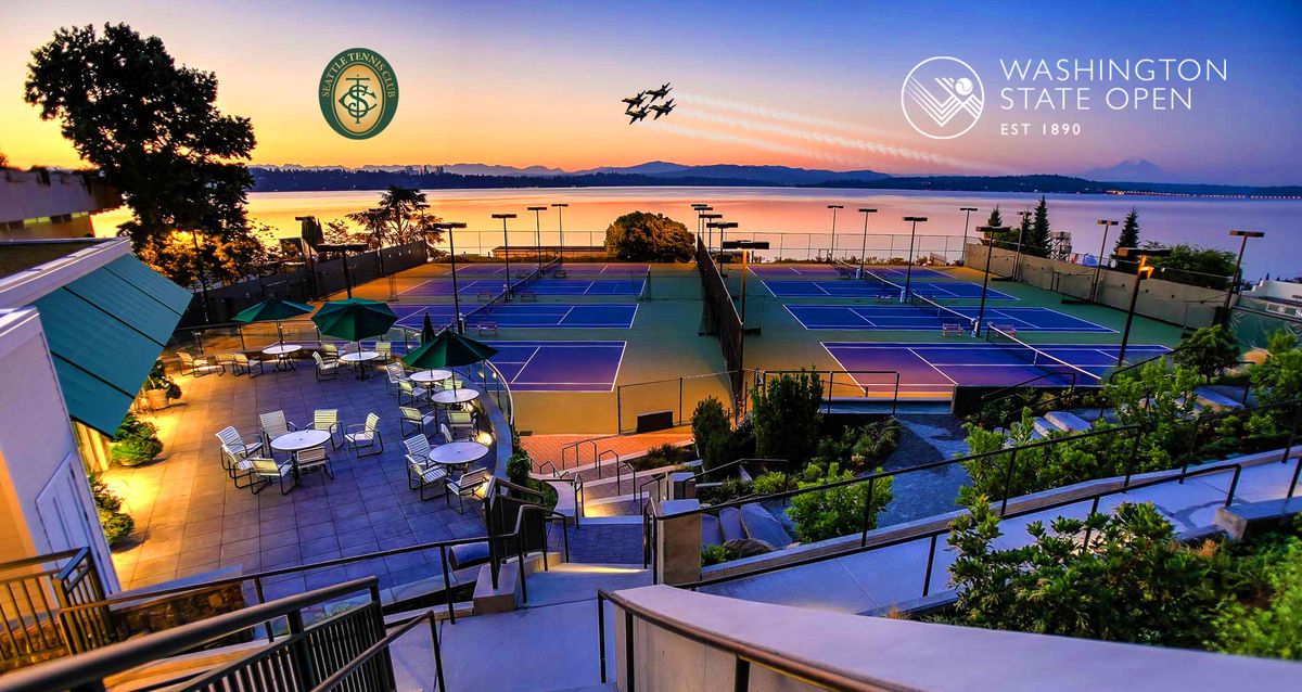 Washington State Open Tennis Tournament at Seattle Tennis Club in ...