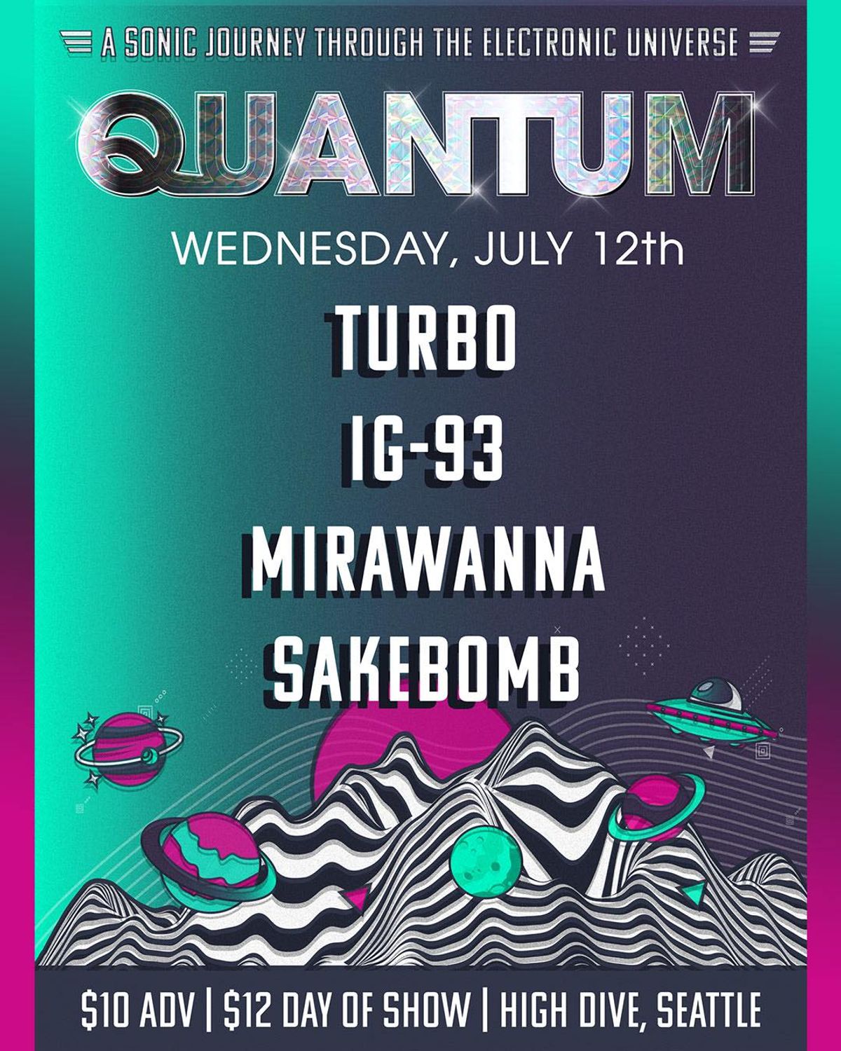 QUANTUM! A Sonic Journey Through the Electronic Universe at High Dive ...